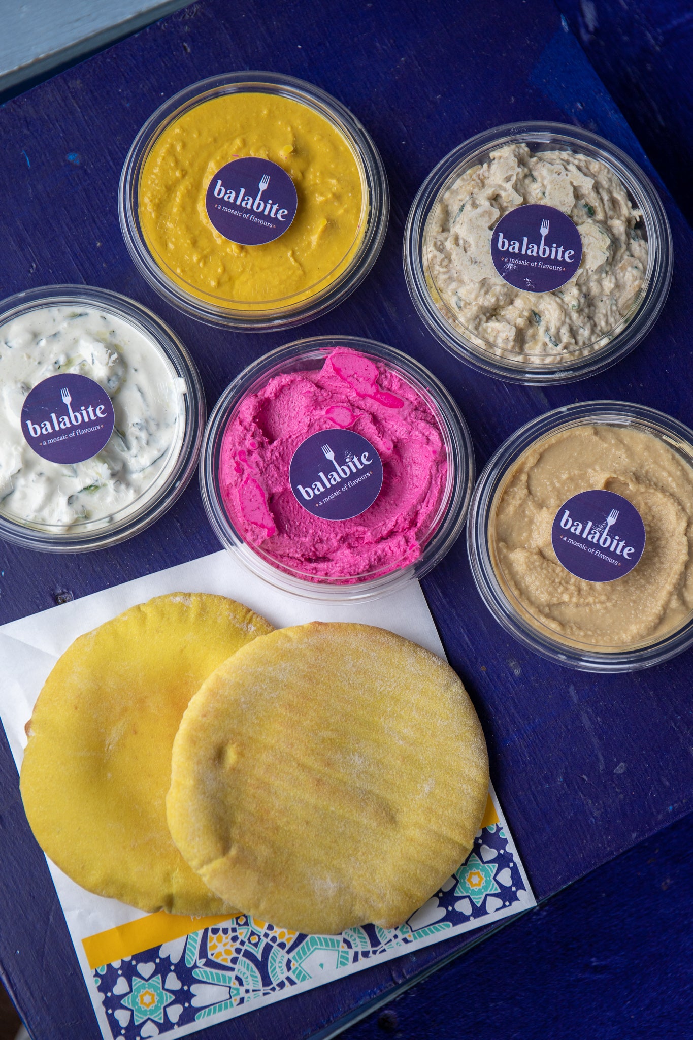 HOMEMADE DIPS & SALADS | Balabite